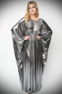 Silver Batwing Caftan